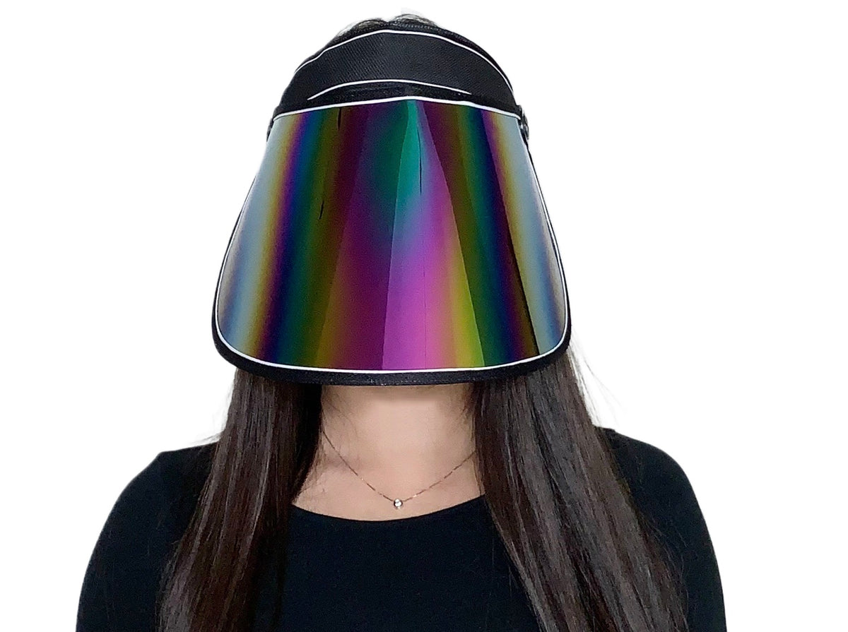 Iridescent Full Face Sun Visor Shield – Accents Dallas